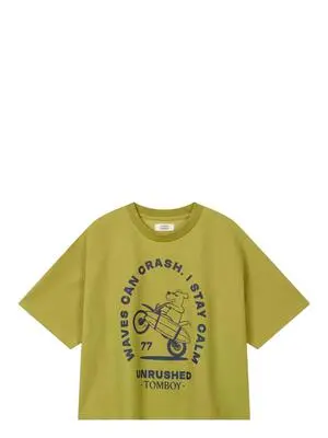 STUDIO TOMBOY Graphic-print T-shirt - Green