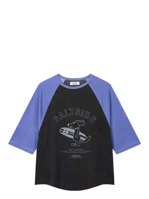 STUDIO TOMBOY Graphic-print T-shirt - Blue