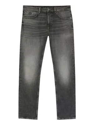 BOSS Delaware Slim-fit Stretch Denim Jeans - Grey