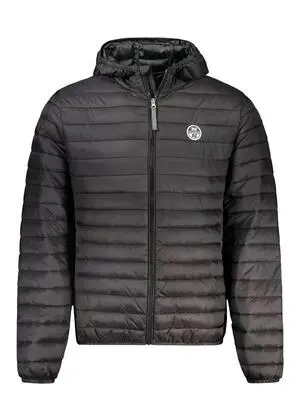 NORTH SAILS Quilted Hooded Jacket Black
