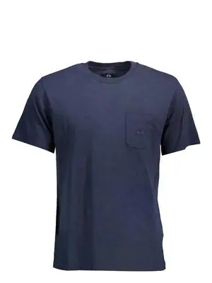 LA MARTINA Logo-embroidered Pocket T-shirt - Blue