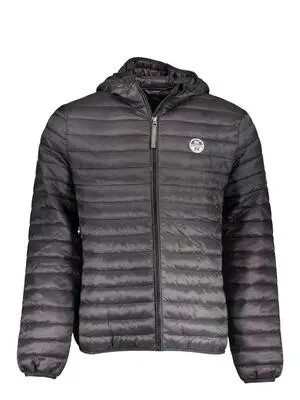 NORTH SAILS Hooded Quilted Jacket - Black