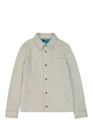 Herno Buttoned Shirt Jacket - Neutrals