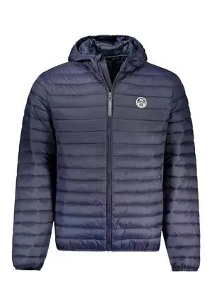 NORTH SAILS Quilted Hooded Jacket - Blue