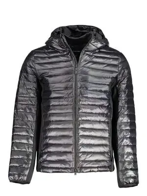 Calvin Klein Quilted Hooded Jacket - Grey