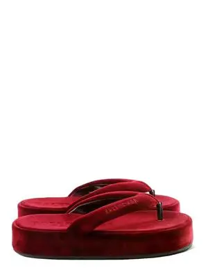 Balenciaga Jet Lag Sandals - Red