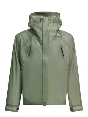 GOLDWIN Hooded Zip-up Coat - Green