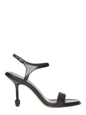 Michael Kors Embellished-heel Sandals - Black