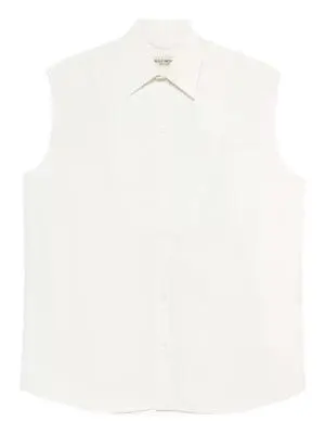 ROLD SKOV Sparato Sleeveless Shirt - Neutrals