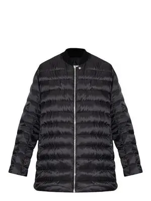 Rick Owens X Moncler Woven Flight Parka Jacket - Black
