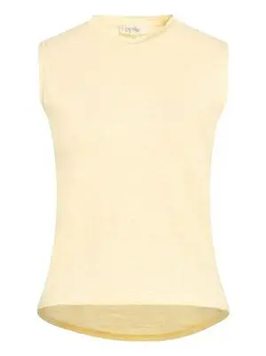 Crossley Basic Sleeveless Tee - Yellow