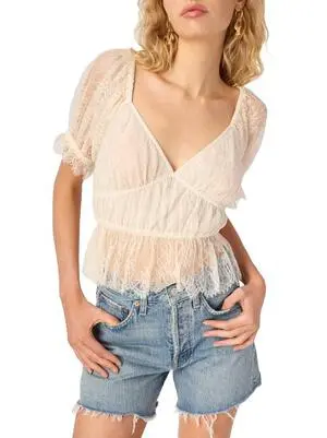 Cami Nyc Henrietta Lace Top - Ceramic