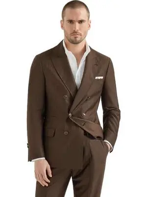 Brunello Cucinelli Uconstructed Blazer - Brown