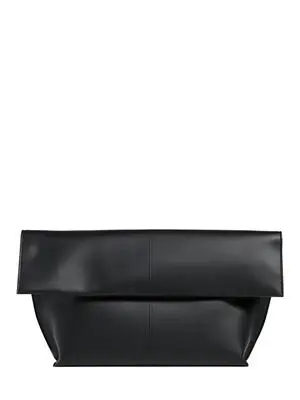 FREJA NEW YORK Seamed Leather Clutch