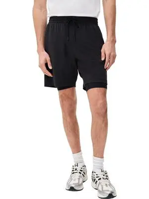 REIGNING CHAMP Reigning Champ 4-Way Stretch Nylon Training Shorts