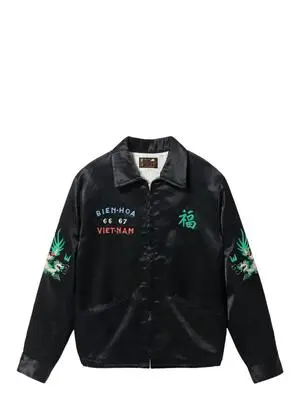 TAILOR TOYO Parachute Bomber Jacket - Black