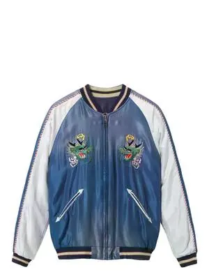 TAILOR TOYO Souvenir Bomber Jacket - Blue
