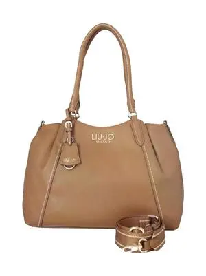 Liu Jo Top Handle Leather Bag - Neutrals