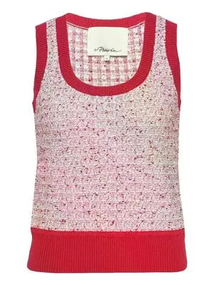 3.1 Phillip Lim Knitted Sleeveless Sweater - Red