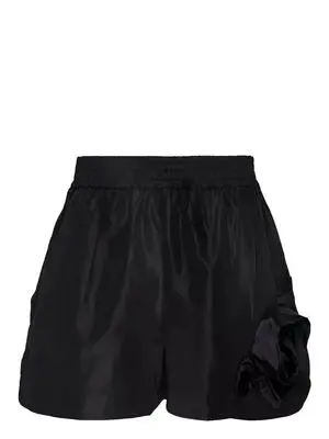 Simone Rocha Split-hem Shorts - Black