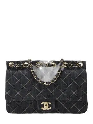 Chanel Denim Shoulder Bag - Navy