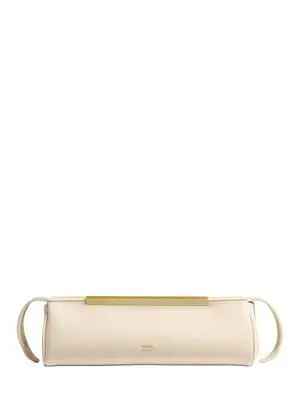 Khaite Donna Evening Clutch - Cream