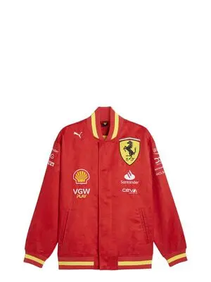 PUMA Scuderia Ferrari Team Varsity Jacket - Red