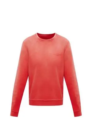 MAISON MARGIELA Sweatshirt With Embroidered Logo - Red