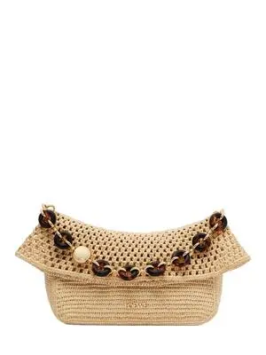 Loewe Ola Medium Shoulder Bag - Beige