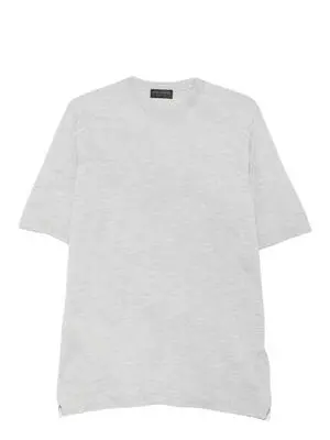 DELL'OGLIO Crew-neck T-shirt - Grey