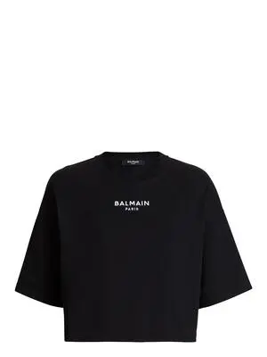 Balmain Embroidered Paris T-shirt - Black