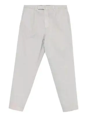 DELL'OGLIO Belt-loops Trousers - Grey