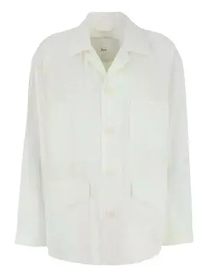 DUNST Patch-pocket Button-up Jacket - Neutrals