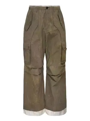 Andersson Bell Wide-leg Cargo Pants - Brown