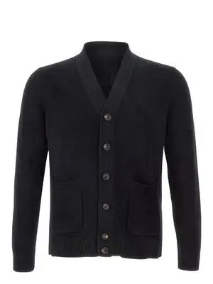 FILIPPO DE LAURENTIIS Filippo De Laurentiis V-neck Cotton Cardigan