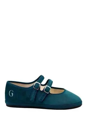 GONDOLINA Cavana Mary Jane Ballet Flats - Blue