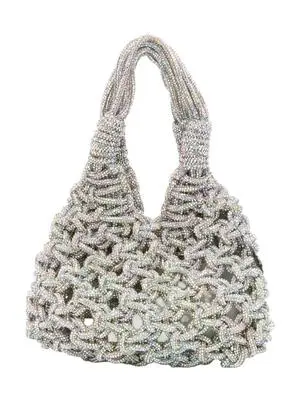 HIBOURAMA Mini Vannifique Tote Bag - Silver