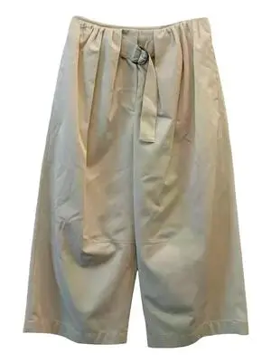 Loewe Belted Pleated Trousers - Neutrals