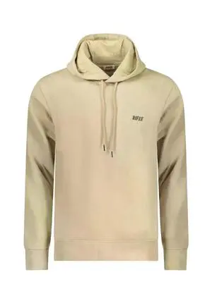 RIFLE Logo-print Drawstring Hoodie - Neutrals