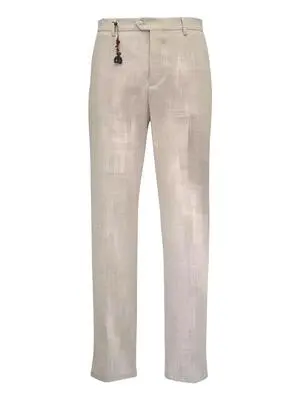 Marco Pescarolo Wool-crepe Trousers - Neutrals