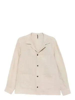 DELL'OGLIO Patch-pocket Shirt - Neutrals