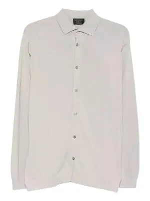 DELL'OGLIO Long-sleeves Shirt - Grey
