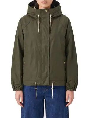 Barbour Hawkridge Hooded Rain Windbreaker - Green