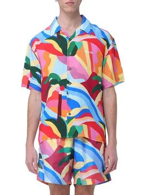 MAUNA KEA Shirt Men Ruby