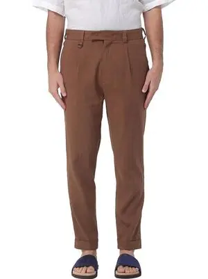 PAOLO PECORA Tailored Trousers - Brown