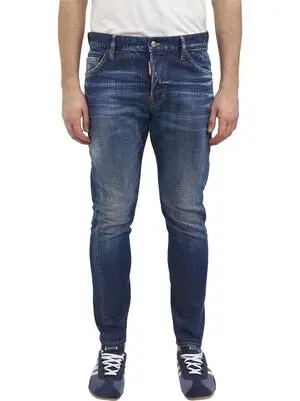 Dsquared2 Dsquared2 Slim Fit Jeans Gnawed Blue