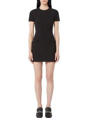 Sportmax Jersey Mini Dress - Black