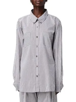 DRIES VAN NOTEN Dries Van Noten Striped Cotton And Silk Shirt
