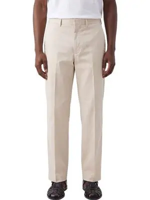PT TORINO Cotton Wide Leg Trousers - Grey