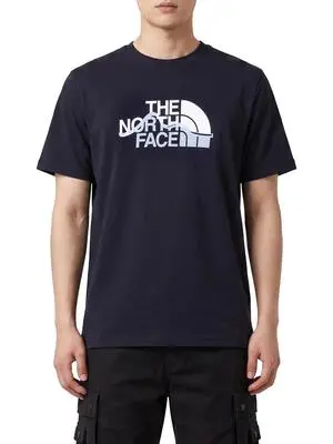 The North Face Cotton T-shirt With Logo - Black
